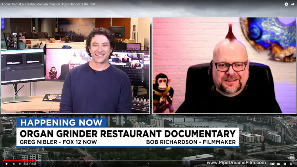 KPTV-12 Segment on the Documentary – Pipe Dreams and Pizza Crusts