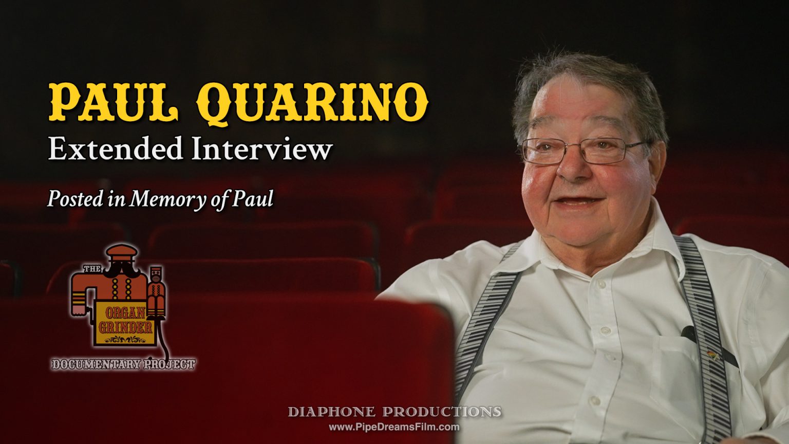 Paul Quarino – Extended Interview – Pipe Dreams and Pizza Crusts